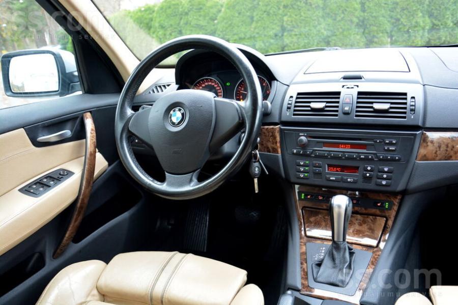 BMW X3 2007 Rīga, ar dzinēja tilpumu 3.00 L un nobraukumu 264 tūkst. km par 5599 €, foto 34 vietnē AUTOMOTO.COM.LV