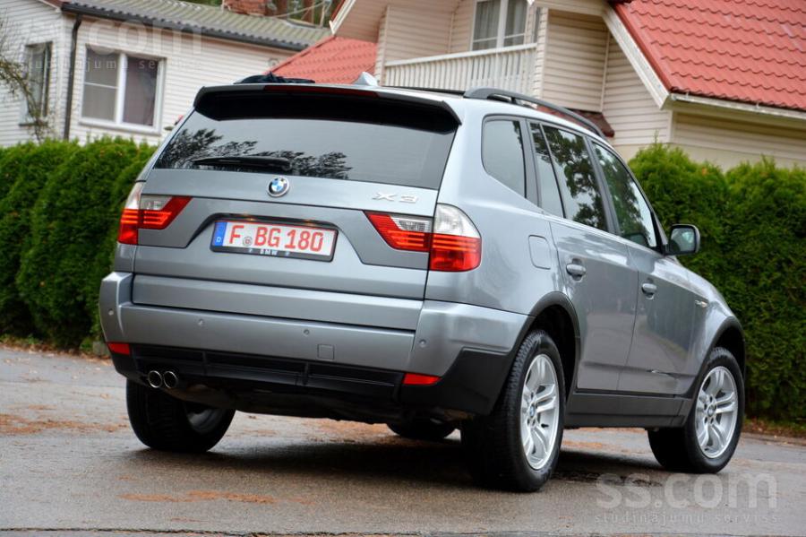BMW X3 2007 Rīga, ar dzinēja tilpumu 3.00 L un nobraukumu 264 tūkst. km par 5599 €, foto 36 vietnē AUTOMOTO.COM.LV