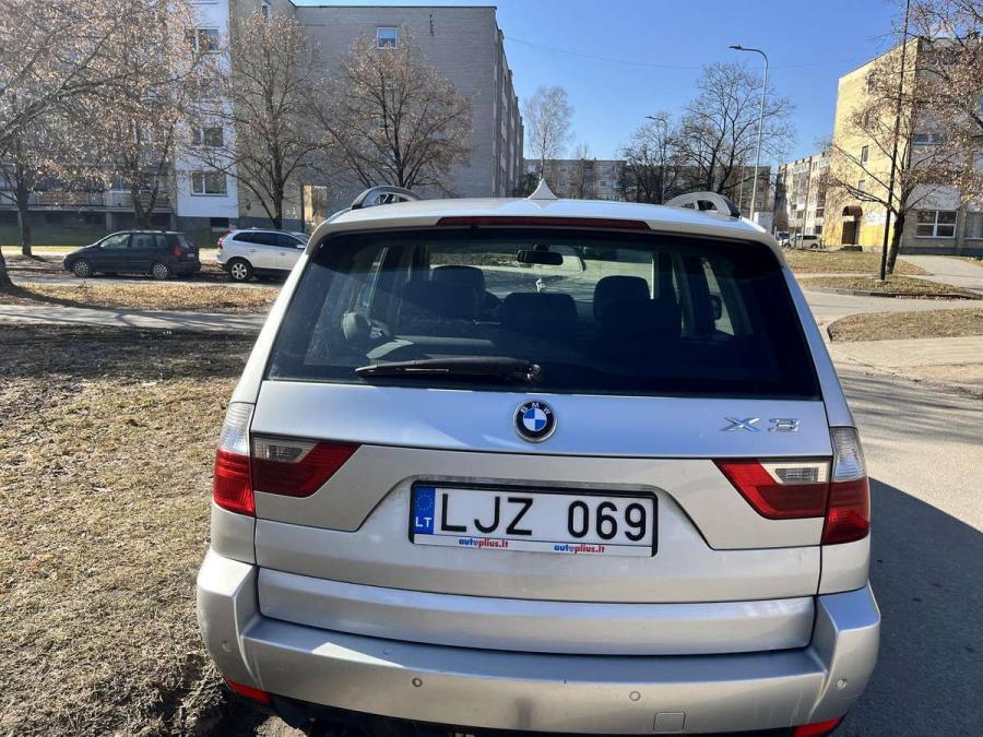 BMW X3 2007 in Vilnius, with an engine capacity of 2.99 L and mileage of 290 thousand km for 3800 €, photo 6 on AUTOMOTO.COM.LV