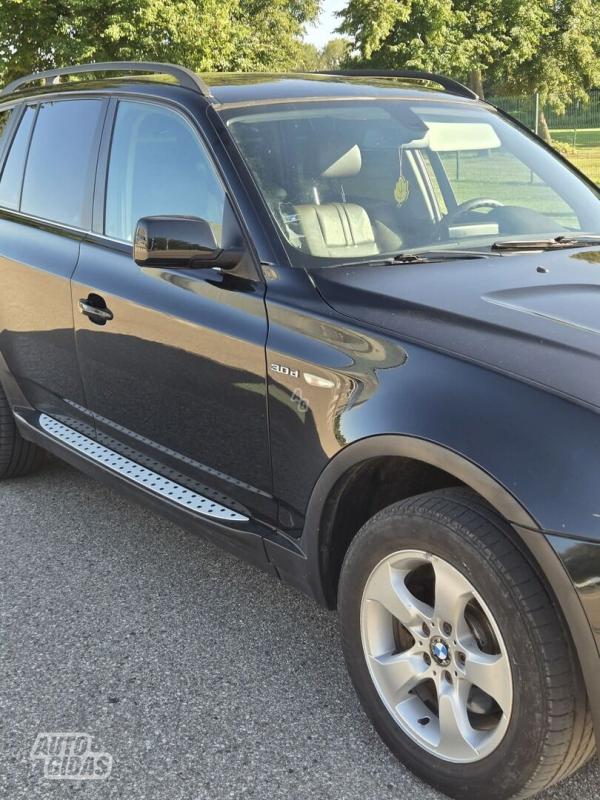 BMW X3 2007 in Vilnius, with an engine capacity of 3.00 L and mileage of 265 thousand km for 3800 €, photo 8 on AUTOMOTO.COM.LV