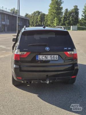 BMW X3 2007 in Vilnius, with an engine capacity of 3.00 L and mileage of 265 thousand km for 3800 €, photo 10 on AUTOMOTO.COM.LV