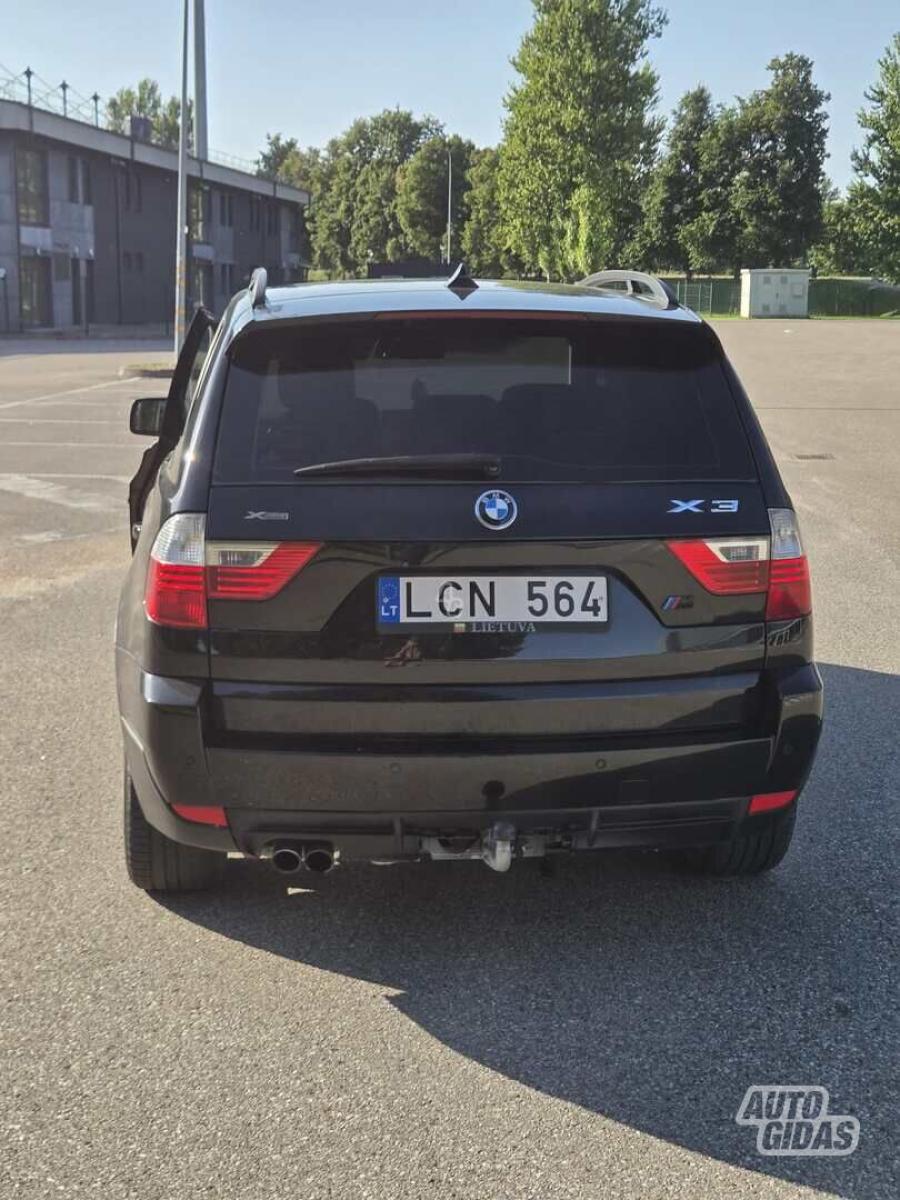 BMW X3 2007 in Vilnius, with an engine capacity of 3.00 L and mileage of 265 thousand km for 3800 €, photo 10 on AUTOMOTO.COM.LV