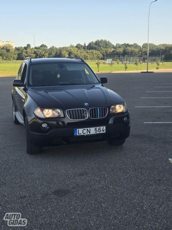 БМВ Х3 2007 в Вильнюс на AUTOMOTO.COM.LV БМВ Х3 2007 в Вильнюс, объемом двигателя 3.00 л и пробегом 265 тыс. км за 3800 €, фото 1 на AUTOMOTO.COM.LV