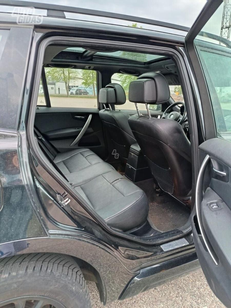 BMW X3 2008 in Marijampole, with an engine capacity of 2.00 L and mileage of 281 thousand km for 5499 €, photo 9 on AUTOMOTO.COM.LV