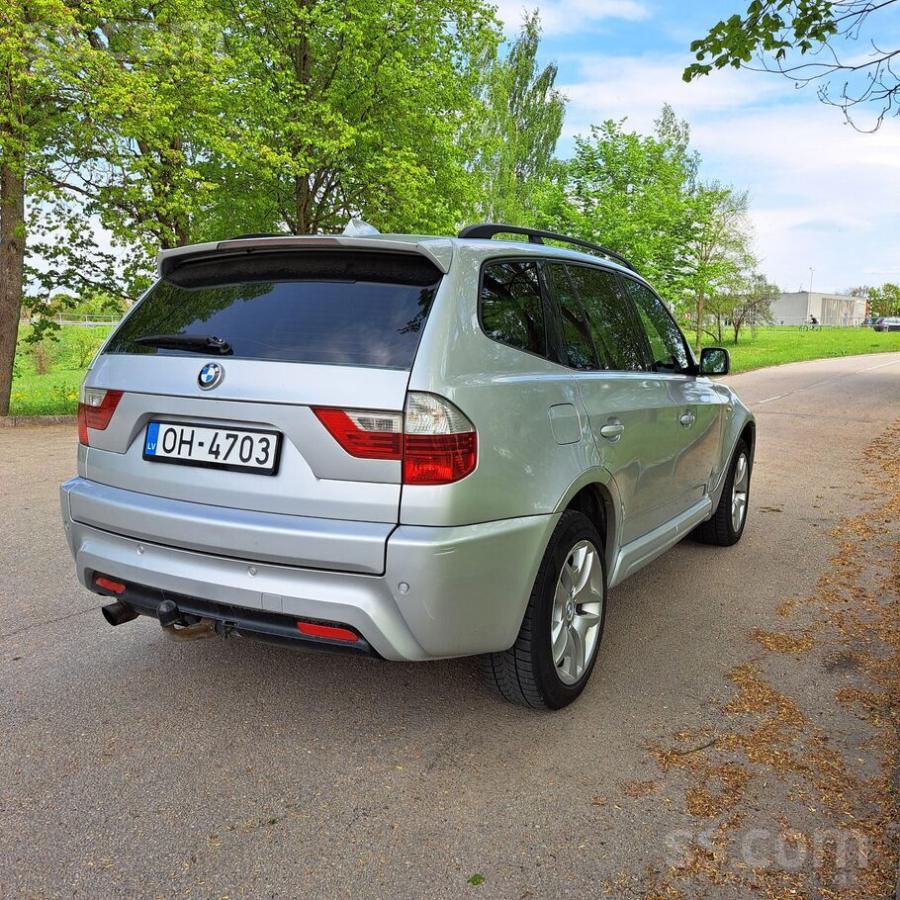BMW X3 2008 in Rezekne, with an engine capacity of 2.00 L and mileage of 0 thousand km for 5300 €, photo 6 on AUTOMOTO.COM.LV