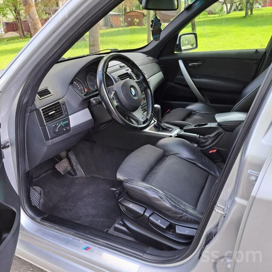 BMW X3 2008 in Rezekne, with an engine capacity of 2.00 L and mileage of 0 thousand km for 5300 €, photo 10 on AUTOMOTO.COM.LV