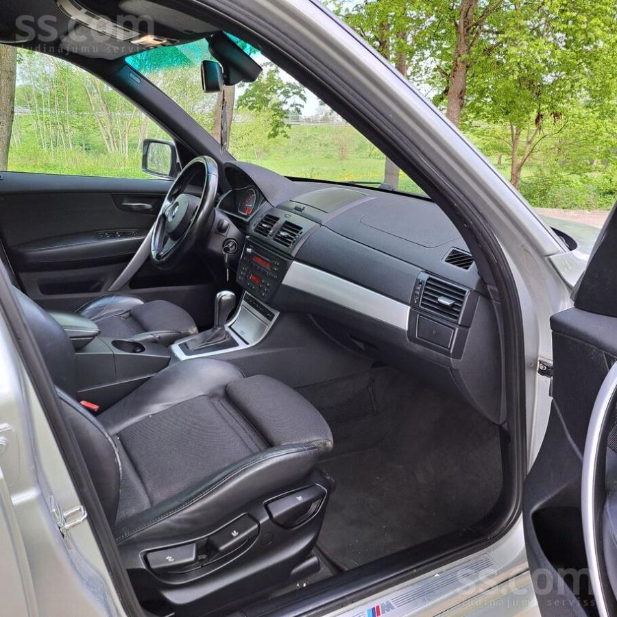 BMW X3 2008 in Rezekne, with an engine capacity of 2.00 L and mileage of 0 thousand km for 5300 €, photo 13 on AUTOMOTO.COM.LV