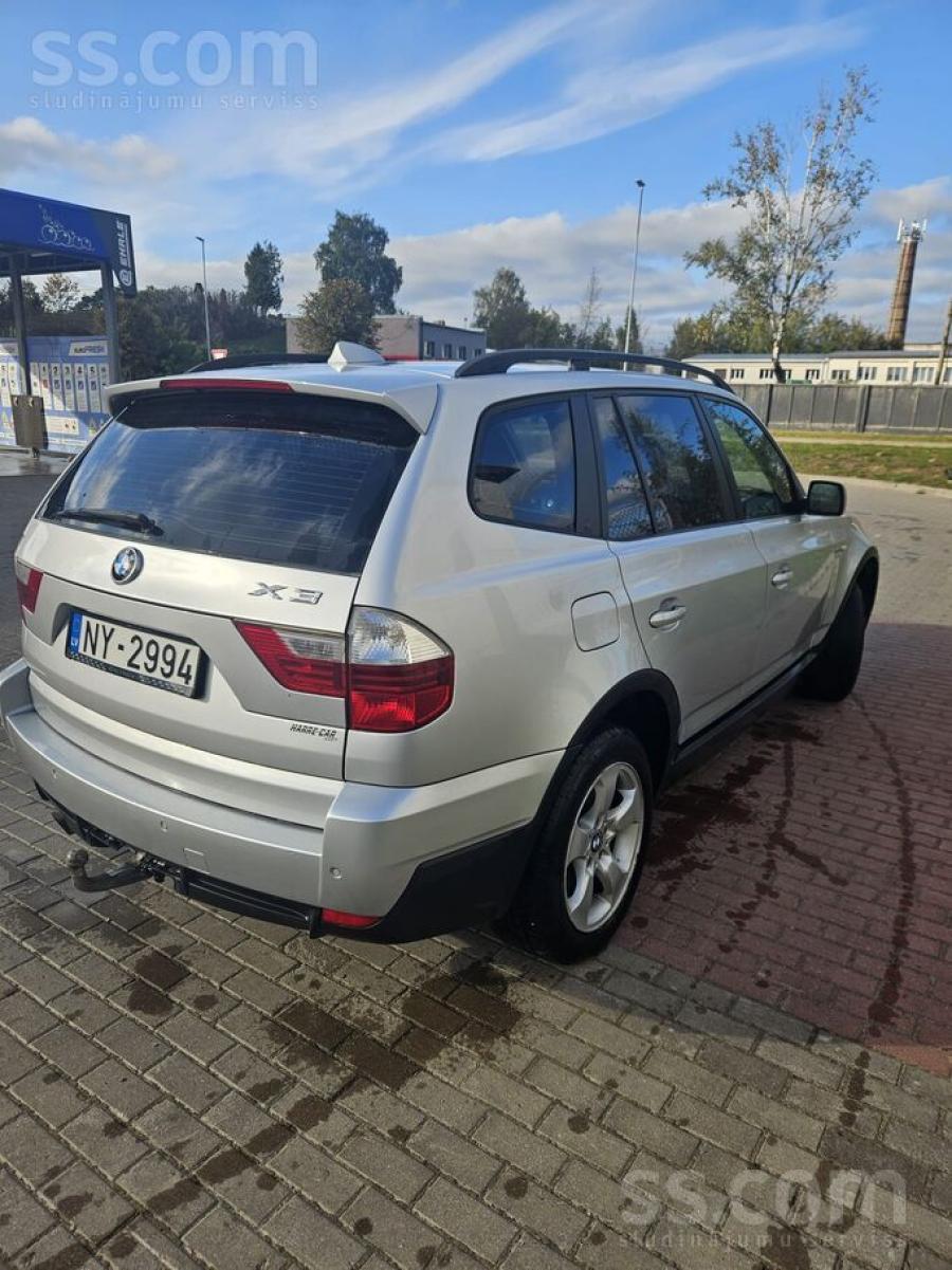 BMW X3 2008 in Rezekne, with an engine capacity of 2.00 L and mileage of 210 thousand km for 5500 €, photo 6 on AUTOMOTO.COM.LV