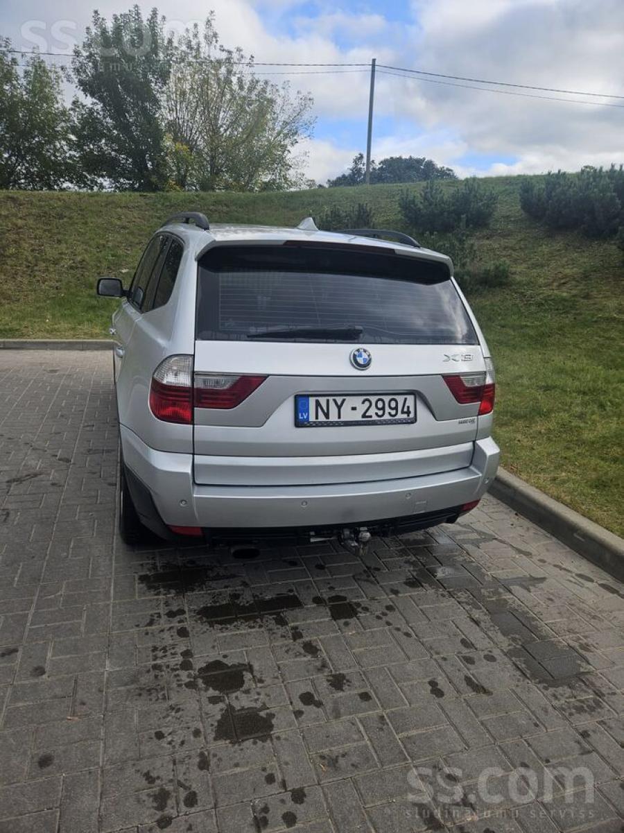 BMW X3 2008 in Rezekne, with an engine capacity of 2.00 L and mileage of 210 thousand km for 5500 €, photo 9 on AUTOMOTO.COM.LV
