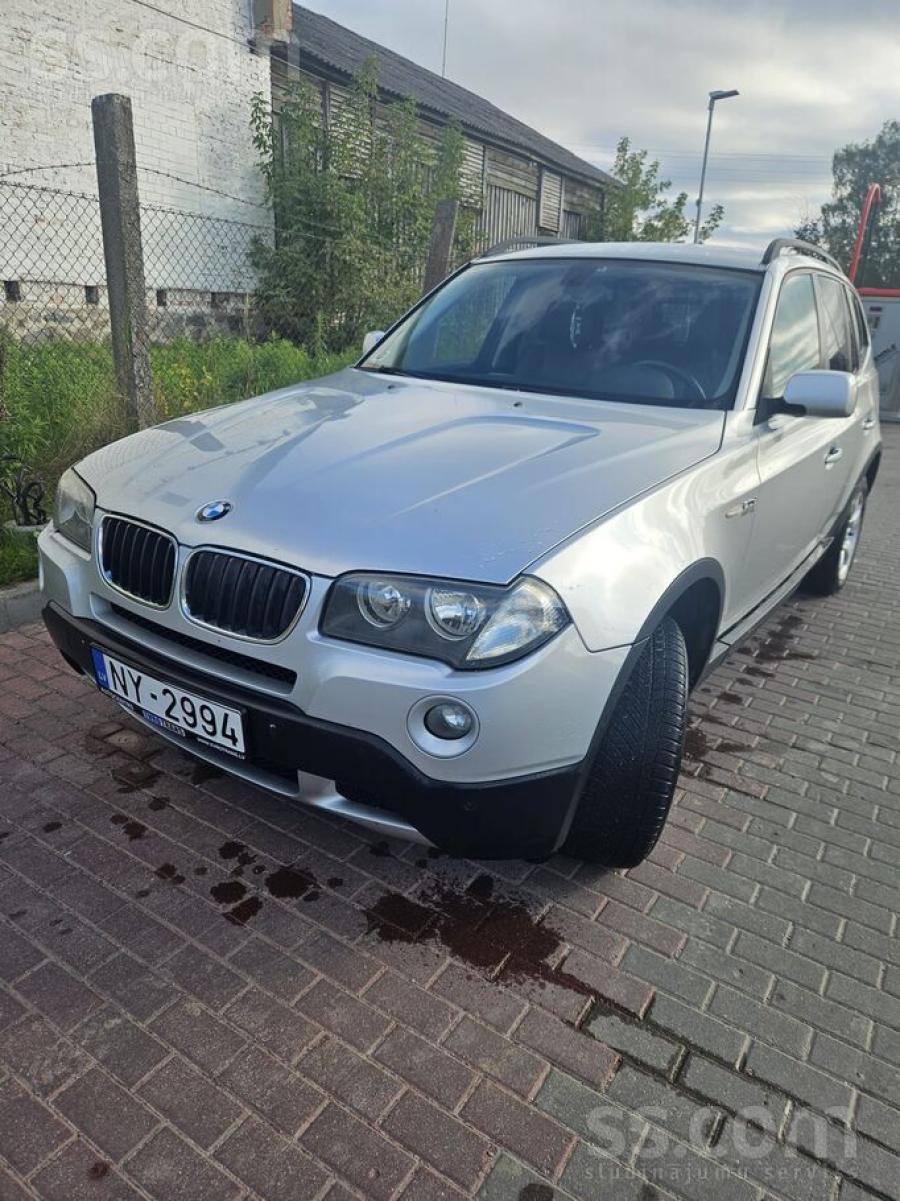 BMW X3 2008 in Rezekne, with an engine capacity of 2.00 L and mileage of 210 thousand km for 5500 €, photo 10 on AUTOMOTO.COM.LV