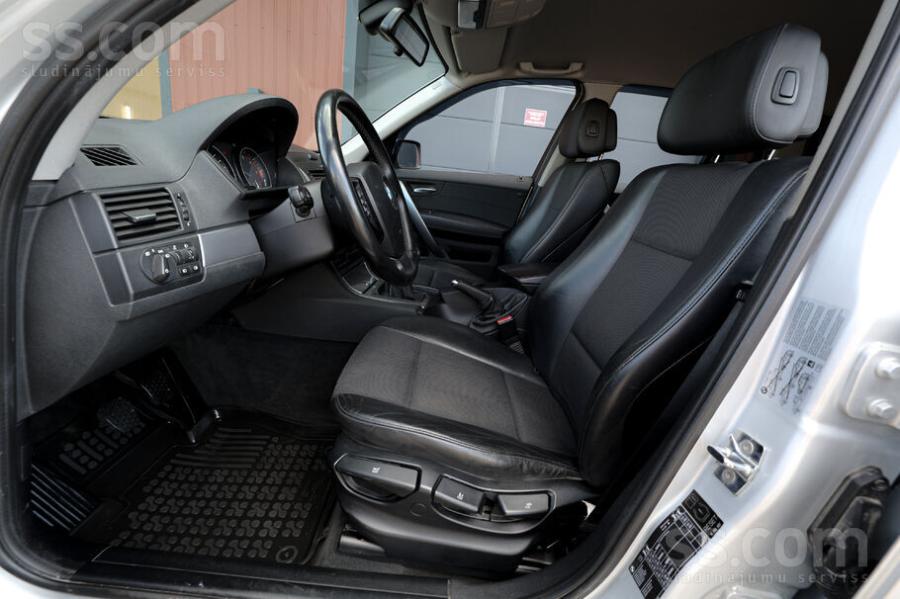 BMW X3 2009 in Jelgava, with an engine capacity of 2.00 L and mileage of 0 thousand km for 5500 €, photo 8 on AUTOMOTO.COM.LV