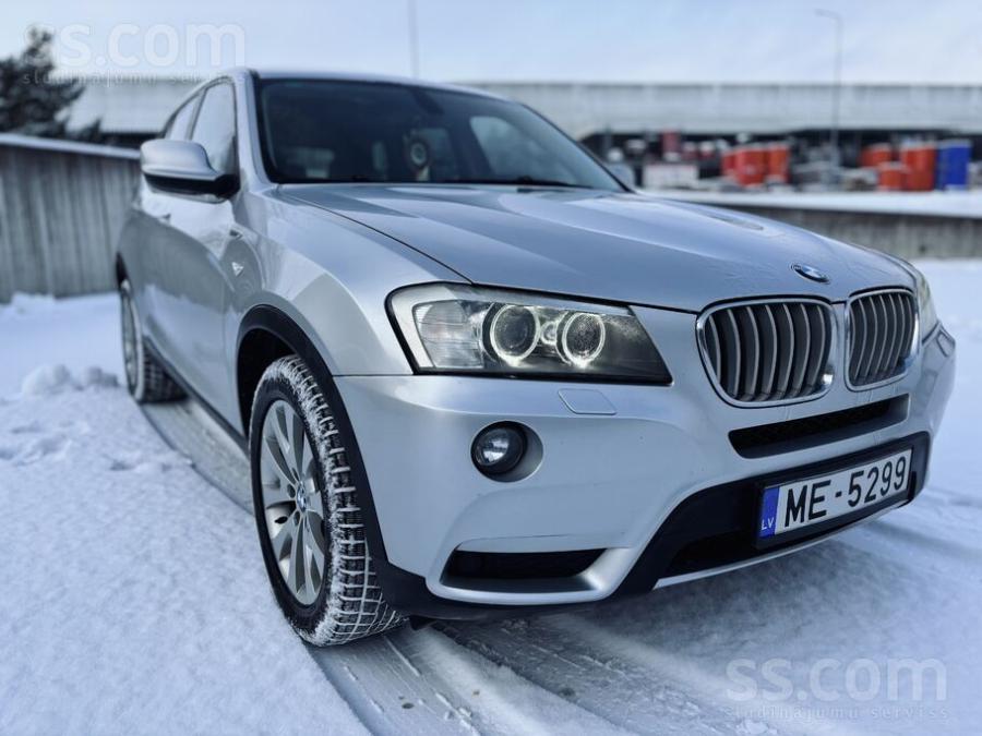 BMW X3 2011 Jēkabpils, ar dzinēja tilpumu 3.00 L un nobraukumu 274 tūkst. km par 13250 €, foto 1 vietnē AUTOMOTO.COM.LV