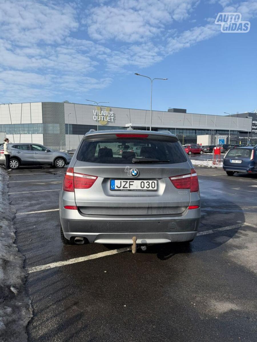 BMW X3 2011 Viļņa, ar dzinēja tilpumu 2.00 L un nobraukumu 342 tūkst. km par 8500 €, foto 5 vietnē AUTOMOTO.COM.LV