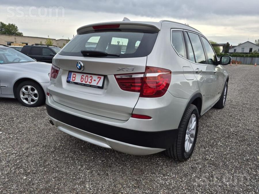 BMW X3 2011 Daugavpils, ar dzinēja tilpumu 2.00 L un nobraukumu 0 tūkst. km par 8800 €, foto 8 vietnē AUTOMOTO.COM.LV