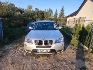 BMW X3 2011 Viļņa, ar dzinēja tilpumu 3.00 L un nobraukumu 320 tūkst. km par 5650 €, foto  vietnē AUTOMOTO.COM.LV