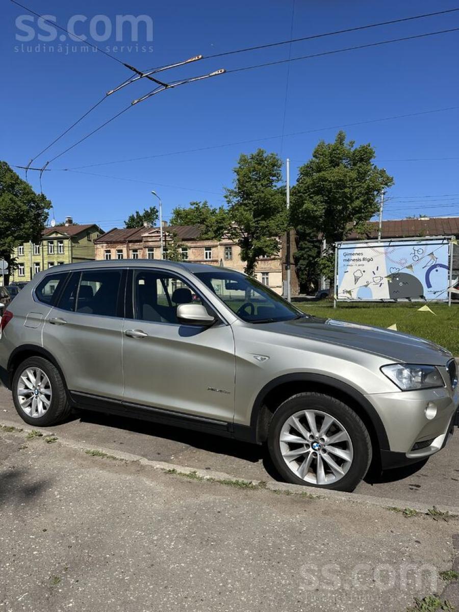 BMW X3 2012 Rīga, ar dzinēja tilpumu 2.00 L un nobraukumu 249 tūkst. km par 9450 €, foto 1 vietnē AUTOMOTO.COM.LV