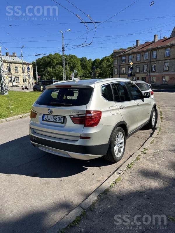 BMW X3 2012 Rīga, ar dzinēja tilpumu 2.00 L un nobraukumu 249 tūkst. km par 9450 €, foto 6 vietnē AUTOMOTO.COM.LV