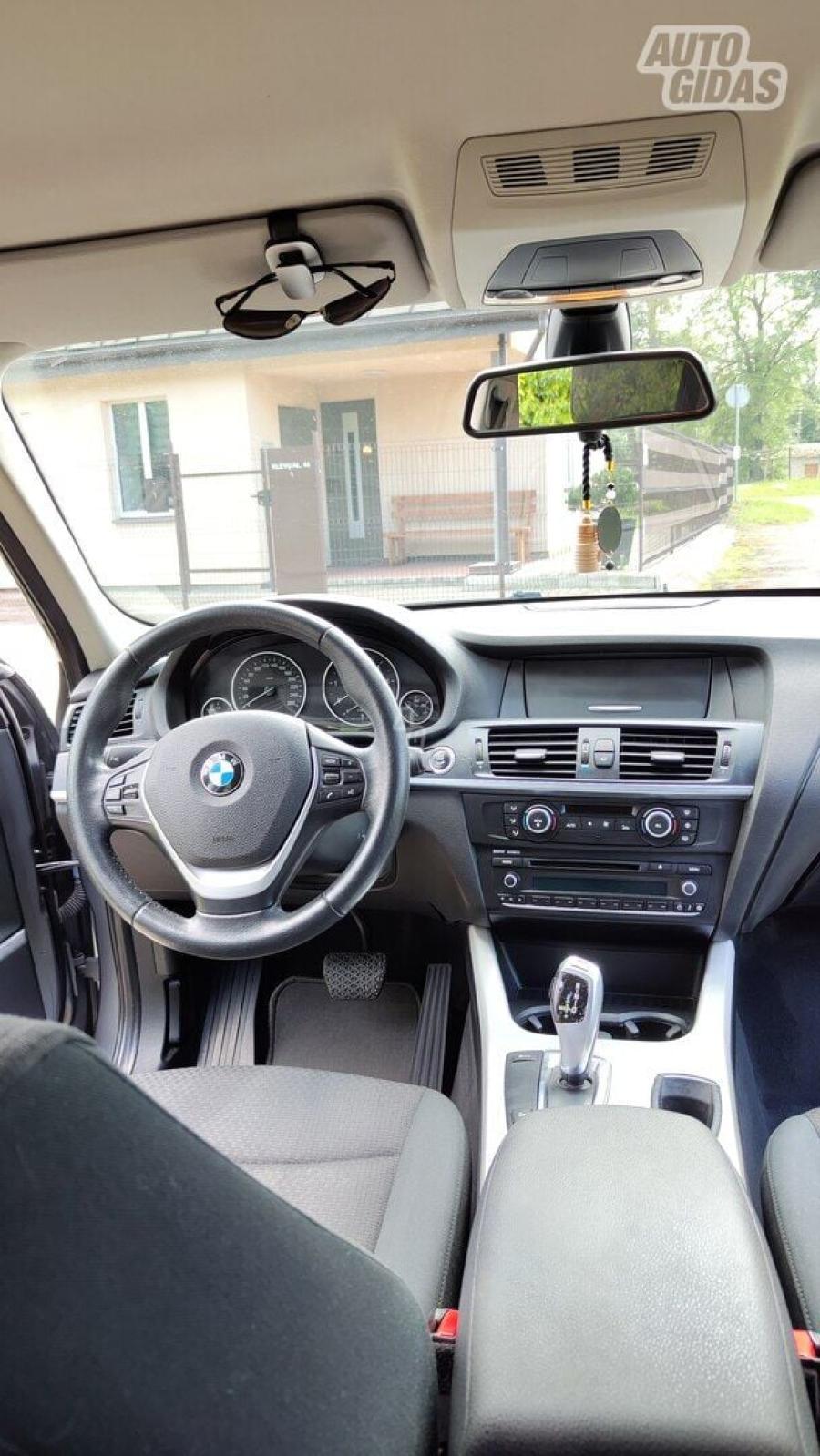 BMW X3 2012 in Vilnius, with an engine capacity of 2.00 L and mileage of 242 thousand km for 6999 €, photo 4 on AUTOMOTO.COM.LV