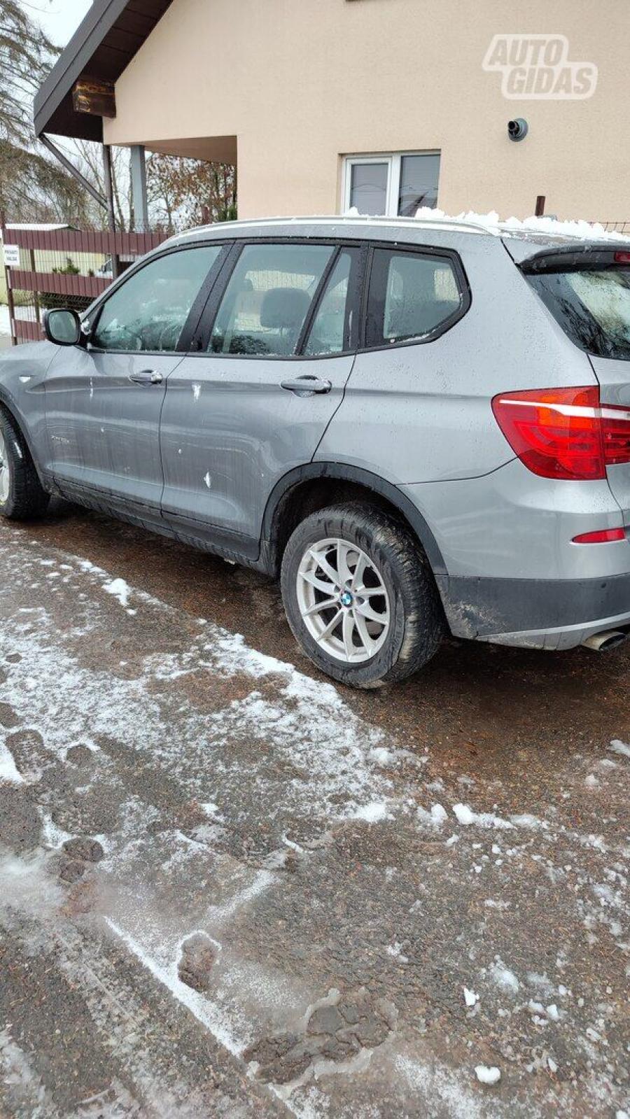 BMW X3 2012 in Vilnius, with an engine capacity of 2.00 L and mileage of 242 thousand km for 6999 €, photo 8 on AUTOMOTO.COM.LV