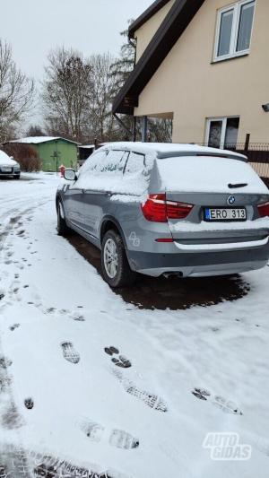 BMW X3 2012 in Vilnius, with an engine capacity of 2.00 L and mileage of 242 thousand km for 6999 €, photo 9 on AUTOMOTO.COM.LV