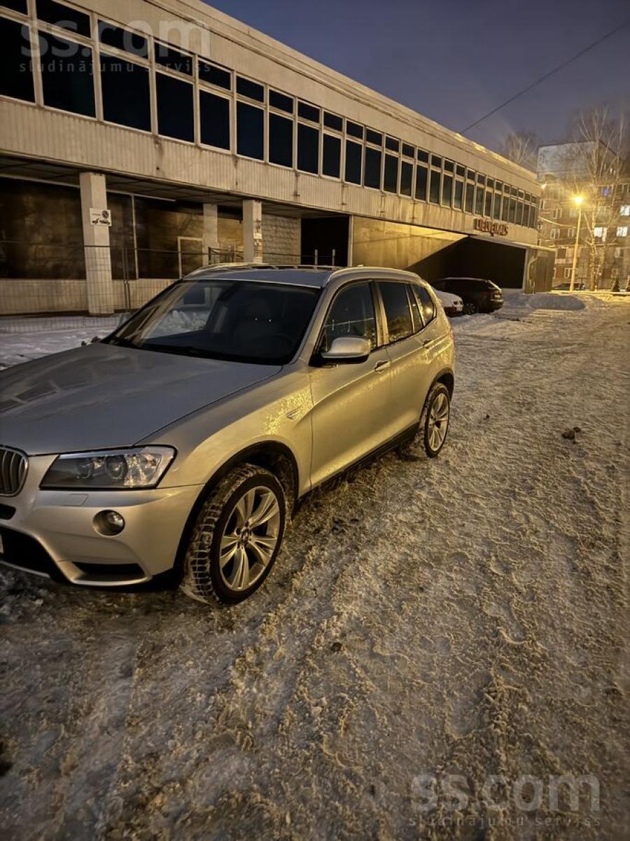 BMW X3 2012 Rīga, ar dzinēja tilpumu 3.00 L un nobraukumu 269 tūkst. km par 12800 €, foto 1 vietnē AUTOMOTO.COM.LV