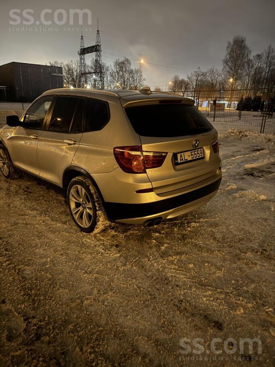 BMW X3 2012 Rīga, ar dzinēja tilpumu 3.00 L un nobraukumu 269 tūkst. km par 12800 €, foto 5 vietnē AUTOMOTO.COM.LV