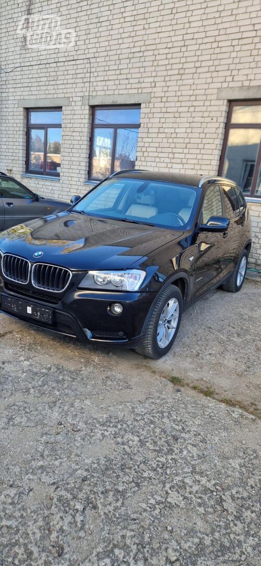 BMW X3 2012 Marijampole, ar dzinēja tilpumu 2.00 L un nobraukumu 331 tūkst. km par 7700 €, foto 1 vietnē AUTOMOTO.COM.LV
