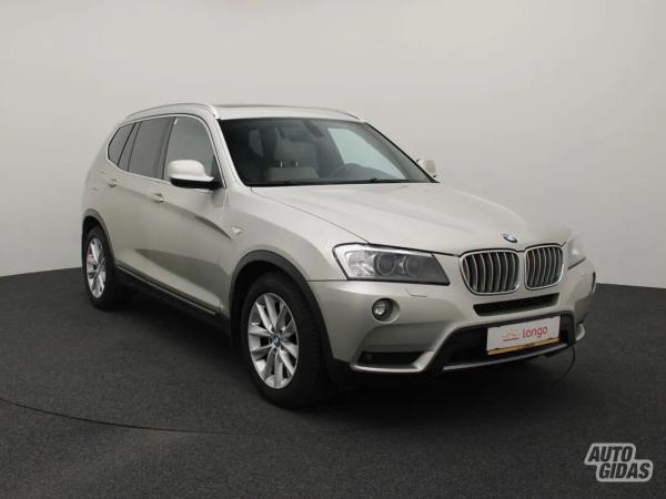 BMW X3 2012 in Vilnius, with an engine capacity of 3.00 L and mileage of 252 thousand km for 11299 €, photo 10 on AUTOMOTO.COM.LV