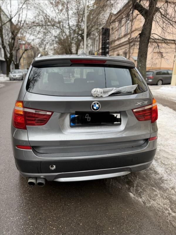 BMW X3 2013 Viļņa, ar dzinēja tilpumu 2.00 L un nobraukumu 253 tūkst. km par 6000 €, foto 8 vietnē AUTOMOTO.COM.LV