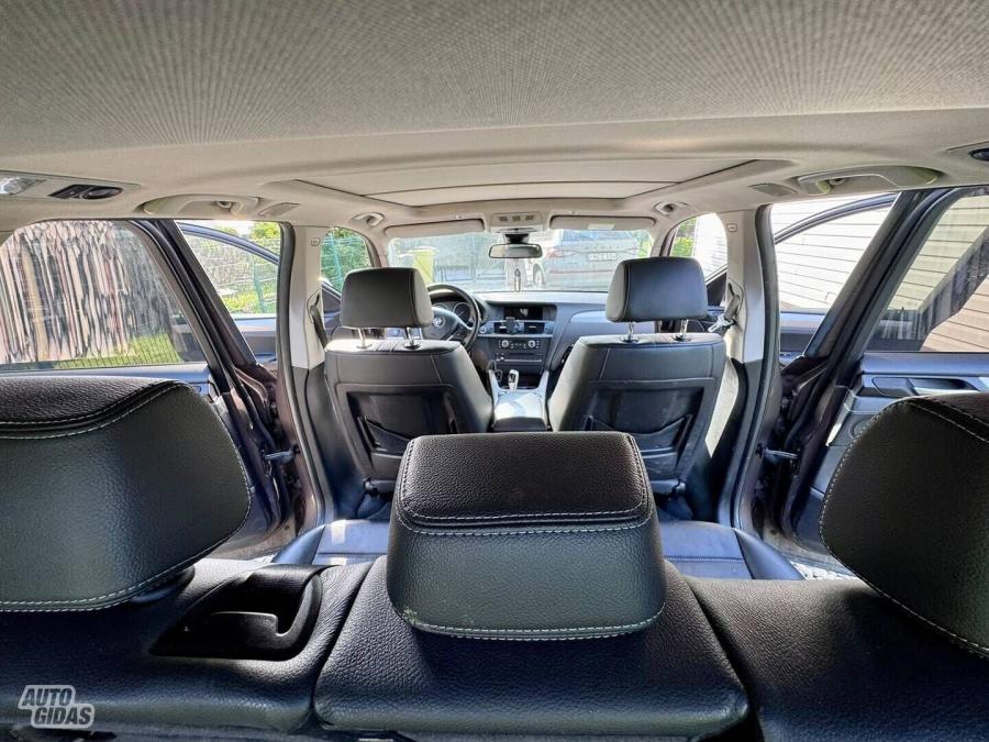 BMW X3 2013 in Panevezys, with an engine capacity of 3.00 L and mileage of 370 thousand km for 9000 €, photo 10 on AUTOMOTO.COM.LV