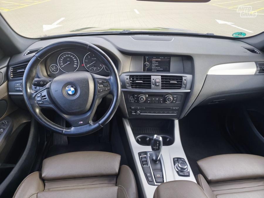 BMW X3 2013 in Vilnius, with an engine capacity of 3.00 L and mileage of 284 thousand km for 7900 €, photo 8 on AUTOMOTO.COM.LV