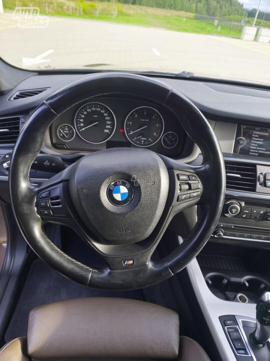 BMW X3 2013 in Vilnius, with an engine capacity of 3.00 L and mileage of 284 thousand km for 7900 €, photo 10 on AUTOMOTO.COM.LV