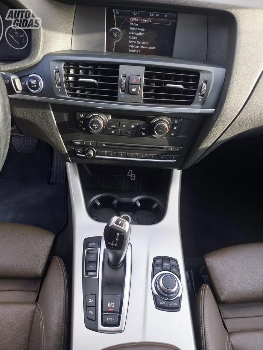 BMW X3 2013 in Vilnius, with an engine capacity of 3.00 L and mileage of 284 thousand km for 7900 €, photo 11 on AUTOMOTO.COM.LV