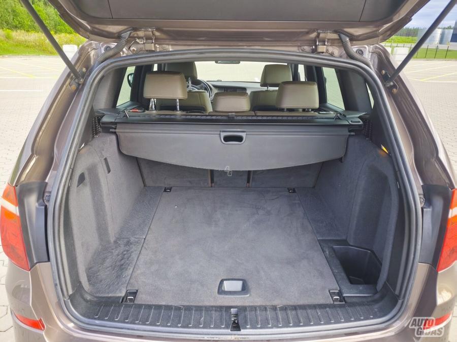 BMW X3 2013 in Vilnius, with an engine capacity of 3.00 L and mileage of 284 thousand km for 7900 €, photo 14 on AUTOMOTO.COM.LV