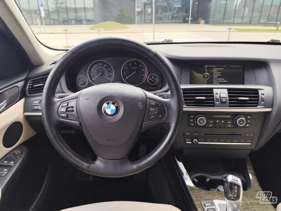 BMW X3 2013 in Siauliai, with an engine capacity of 2.00 L and mileage of 219 thousand km for 8200 €, photo 10 on AUTOMOTO.COM.LV