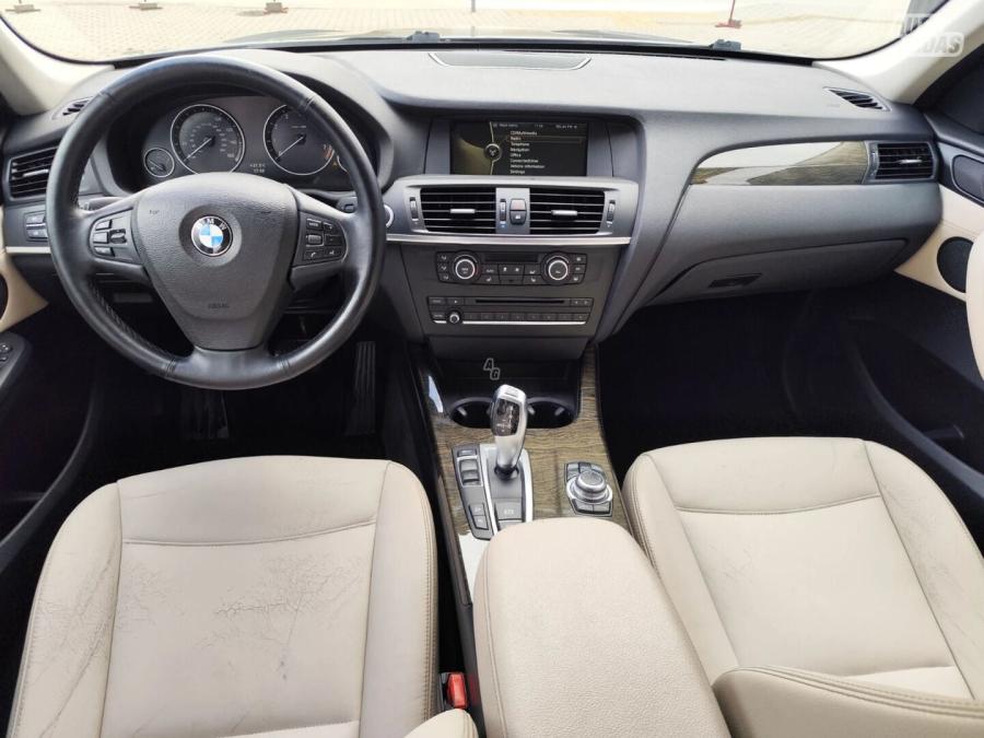 BMW X3 2013 in Siauliai, with an engine capacity of 2.00 L and mileage of 219 thousand km for 8200 €, photo 13 on AUTOMOTO.COM.LV