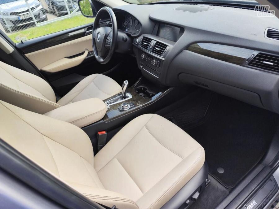 BMW X3 2013 in Siauliai, with an engine capacity of 2.00 L and mileage of 219 thousand km for 8200 €, photo 14 on AUTOMOTO.COM.LV