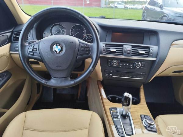 BMW X3 2013 in Siauliai, with an engine capacity of 2.00 L and mileage of 266 thousand km for 8600 €, photo 11 on AUTOMOTO.COM.LV