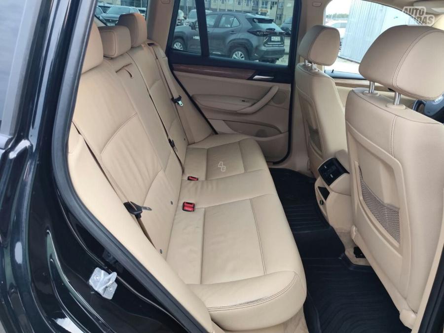 BMW X3 2013 in Siauliai, with an engine capacity of 2.00 L and mileage of 266 thousand km for 8600 €, photo 13 on AUTOMOTO.COM.LV