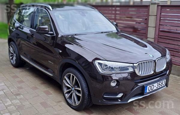 BMW X3 2014 in Riga, with an engine capacity of 3.00 L and mileage of 208 thousand km for 18850 €, photo 1 on AUTOMOTO.COM.LV