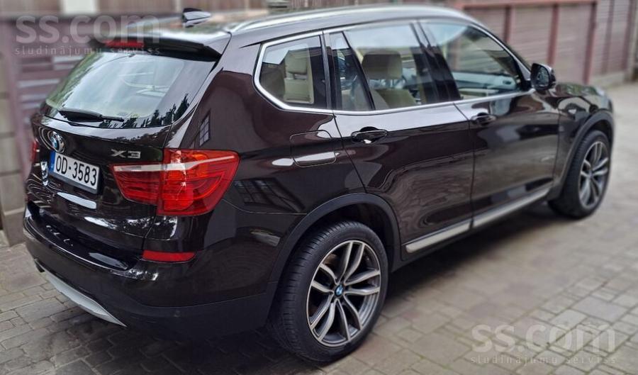 BMW X3 2014 in Riga, with an engine capacity of 3.00 L and mileage of 208 thousand km for 18850 €, photo 5 on AUTOMOTO.COM.LV