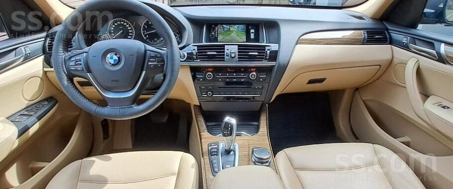 BMW X3 2014 in Riga, with an engine capacity of 3.00 L and mileage of 208 thousand km for 18850 €, photo 6 on AUTOMOTO.COM.LV