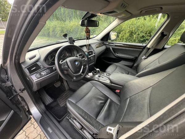 BMW X3 2014 in Jelgava, with an engine capacity of 2.00 L and mileage of 260 thousand km for 9750 €, photo 6 on AUTOMOTO.COM.LV