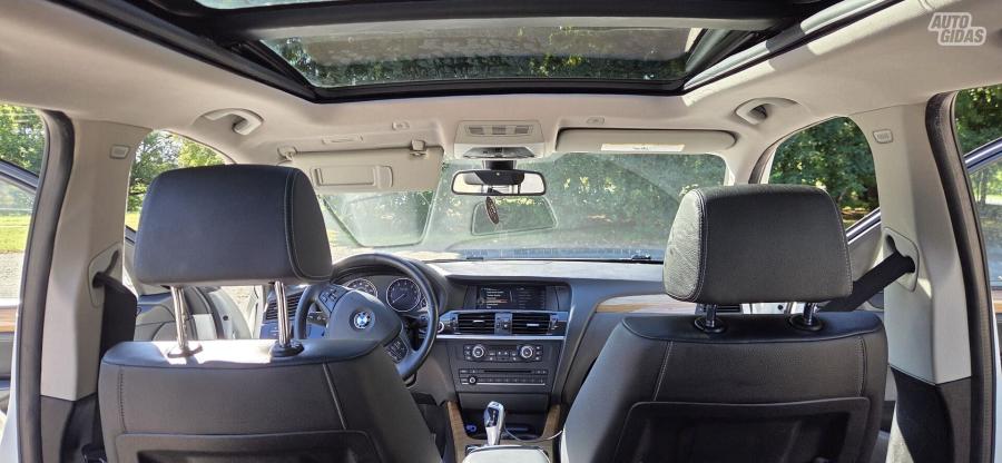 BMW X3 2014 in Mazeikiai, with an engine capacity of 2.00 L and mileage of 267 thousand km for 8200 €, photo 14 on AUTOMOTO.COM.LV