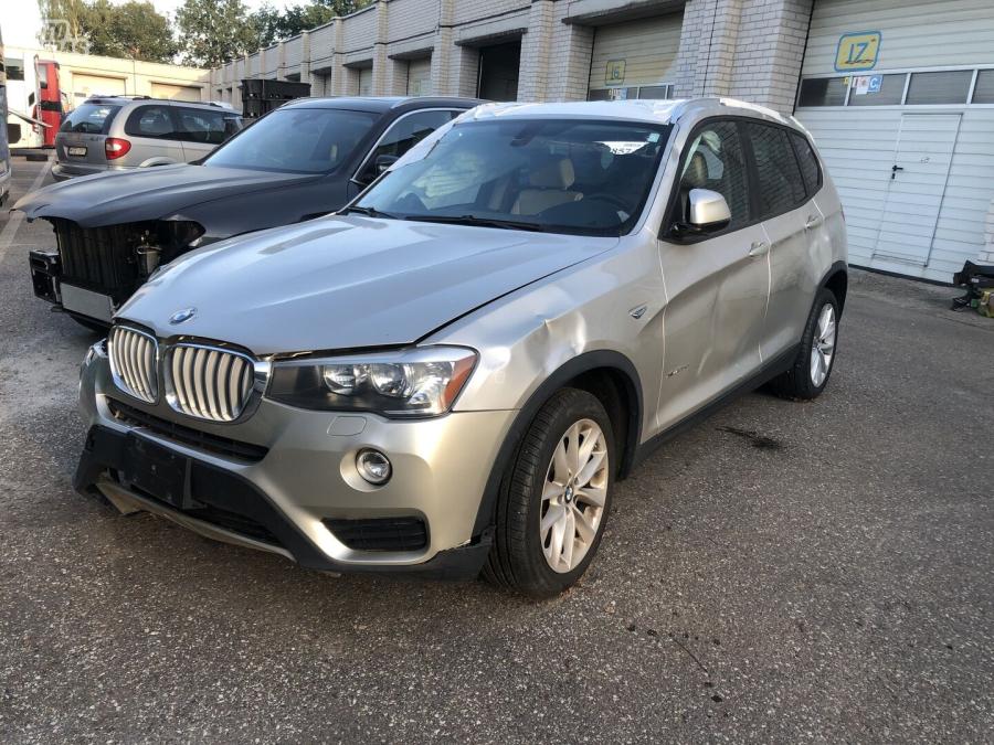 BMW X3 2015 Viļņa, ar dzinēja tilpumu 2.00 L un nobraukumu 198 tūkst. km par 5250 €, foto 1 vietnē AUTOMOTO.COM.LV
