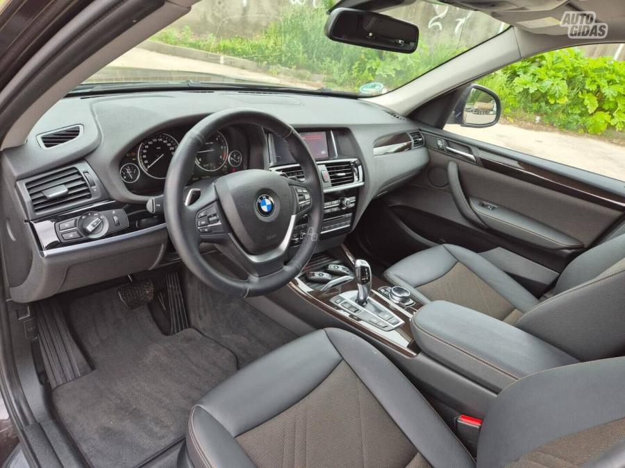 BMW X3 2015 in Panevezys, with an engine capacity of 20.00 L and mileage of 323 thousand km for 11999 €, photo 14 on AUTOMOTO.COM.LV