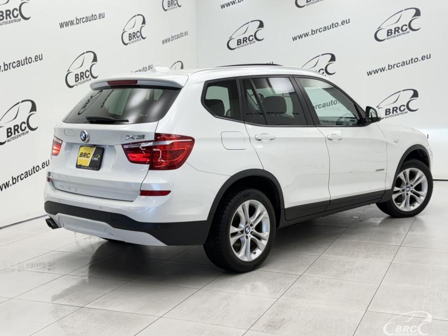BMW X3 2015 in Vilnius, with an engine capacity of 2.98 L and mileage of 180 thousand km for 10900 €, photo 3 on AUTOMOTO.COM.LV