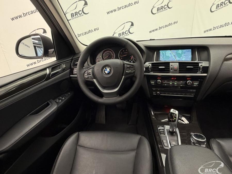 BMW X3 2015 in Vilnius, with an engine capacity of 2.98 L and mileage of 180 thousand km for 10900 €, photo 4 on AUTOMOTO.COM.LV