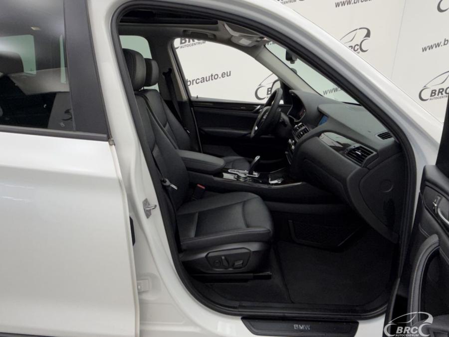 BMW X3 2015 in Vilnius, with an engine capacity of 2.98 L and mileage of 180 thousand km for 10900 €, photo 5 on AUTOMOTO.COM.LV