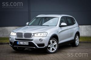 BMW X3 2016 Rīga, ar dzinēja tilpumu 3.00 L un nobraukumu 242 tūkst. km par 12990 €, foto 1 vietnē AUTOMOTO.COM.LV